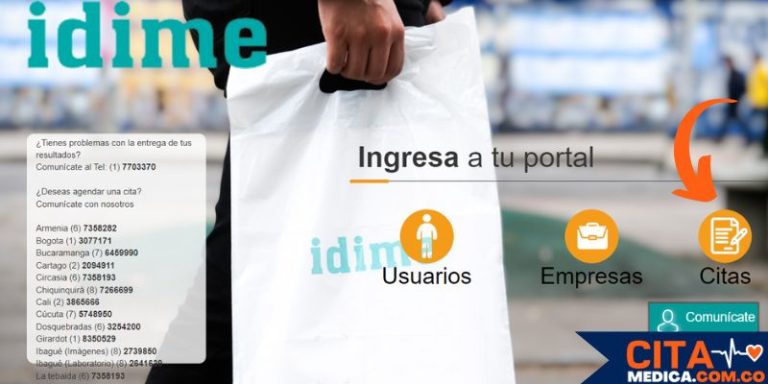 IDIME Citas, Teléfonos, Laboratorio, Sedes y Resultados